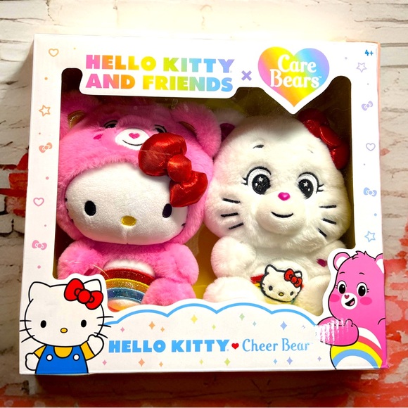 Hello Kitty Care Bears | Toys | Hello Kitty Care Bear Nwt Hello Kitty ...